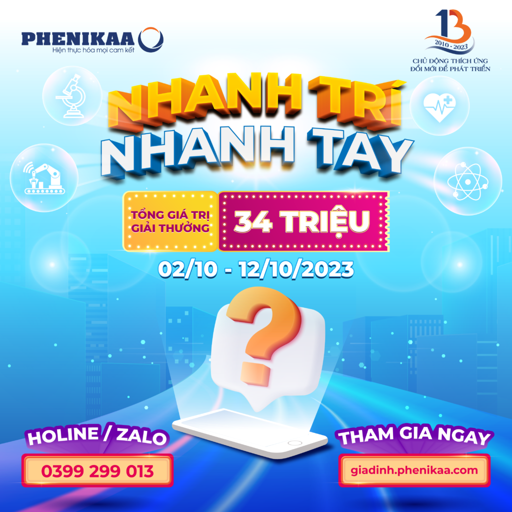 THỂ LỆ CUỘC THI “NHANH TRÍ – NHANH TAY” - Phenikaa