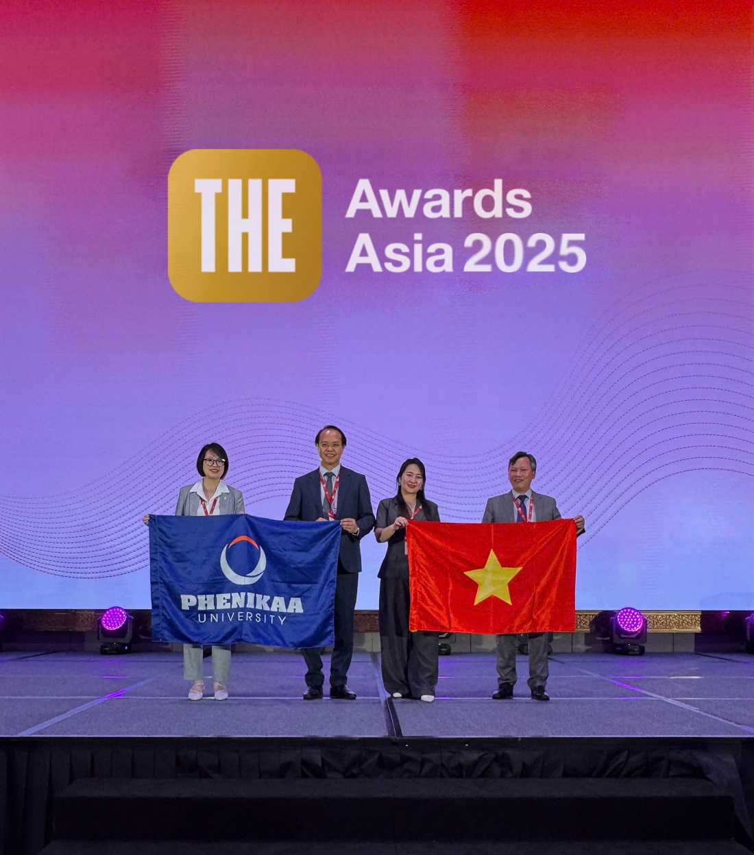 Đại học Phenikaa vào TOP 8 Giải thưởng Giáo dục châu Á THE Awards Asia 2025 - Phenikaa